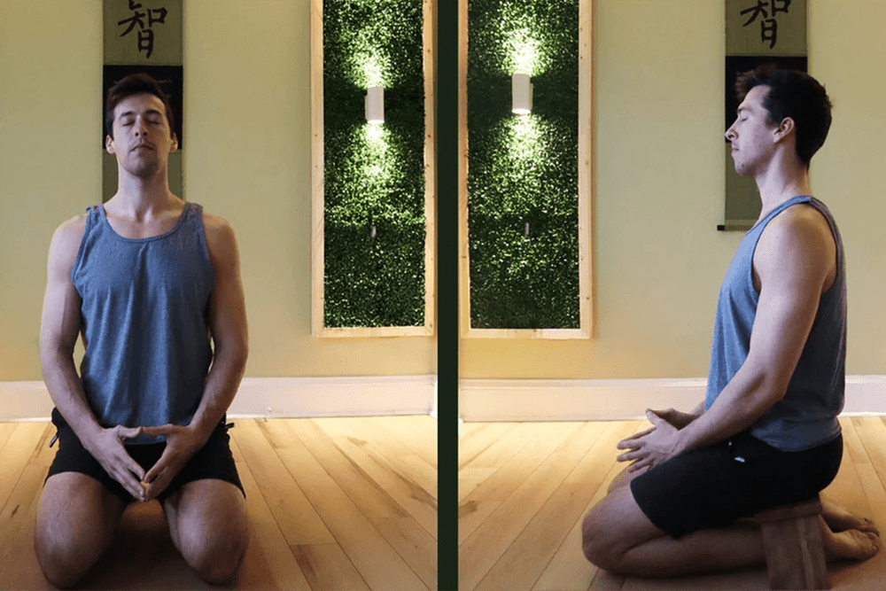 How to Sit on a Meditation Stool?