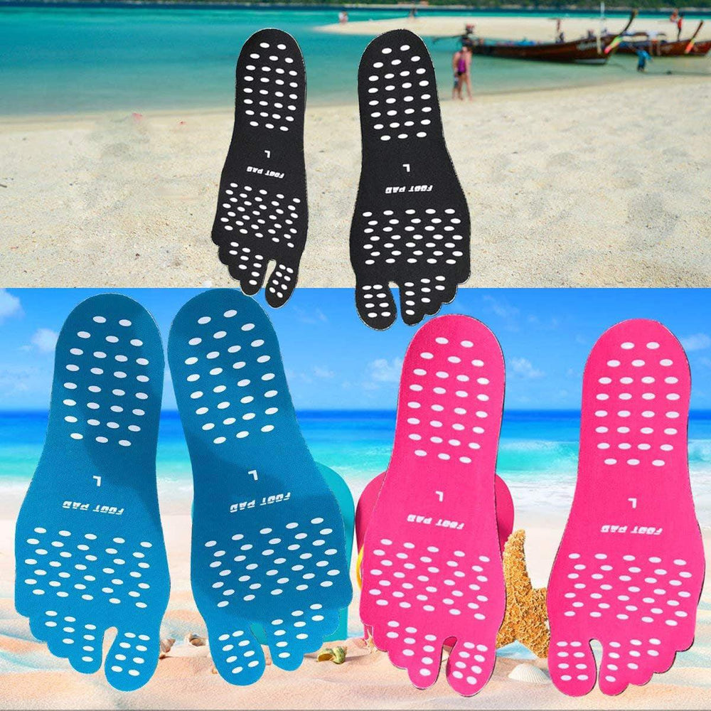 Stick on Foot Pad - Beach Foot Pads Anti-Slip Waterproof Sticker ...