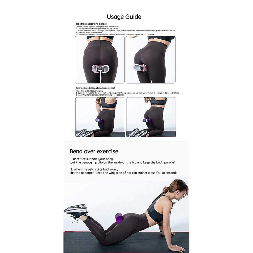 Pelvic Floor Muscle Exerciser - Hip Trainer Inner Thigh Exerciser