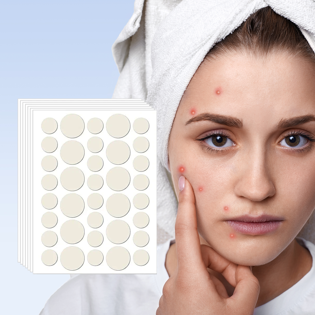 Home Clear Pimple Patch - 36pcs Sheet Acne Patch Tag Hydrocolloid ...