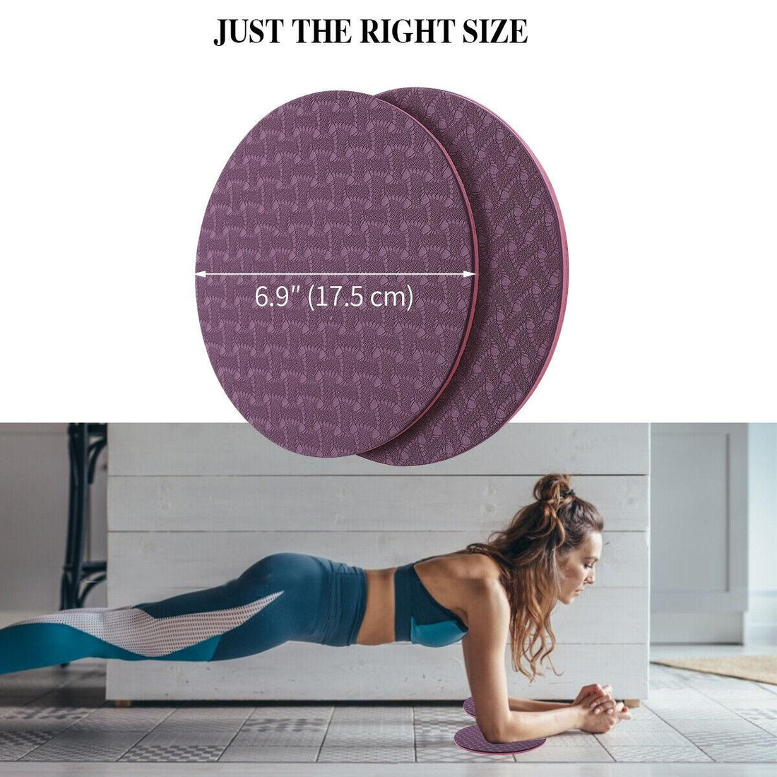 Home Yoga Knee Pads UK - 6mm Eco-friendly Pilates Exercise Knee Cushion ...