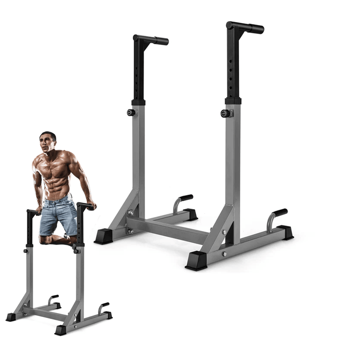 Home Foldable Dip Bars - Adjustable Dip Stand Multi-function Dip-up ...