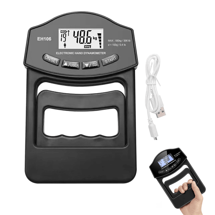 Home Hand Grip Dynamometer - Digital Hand Dynamometer Grip Strength ...
