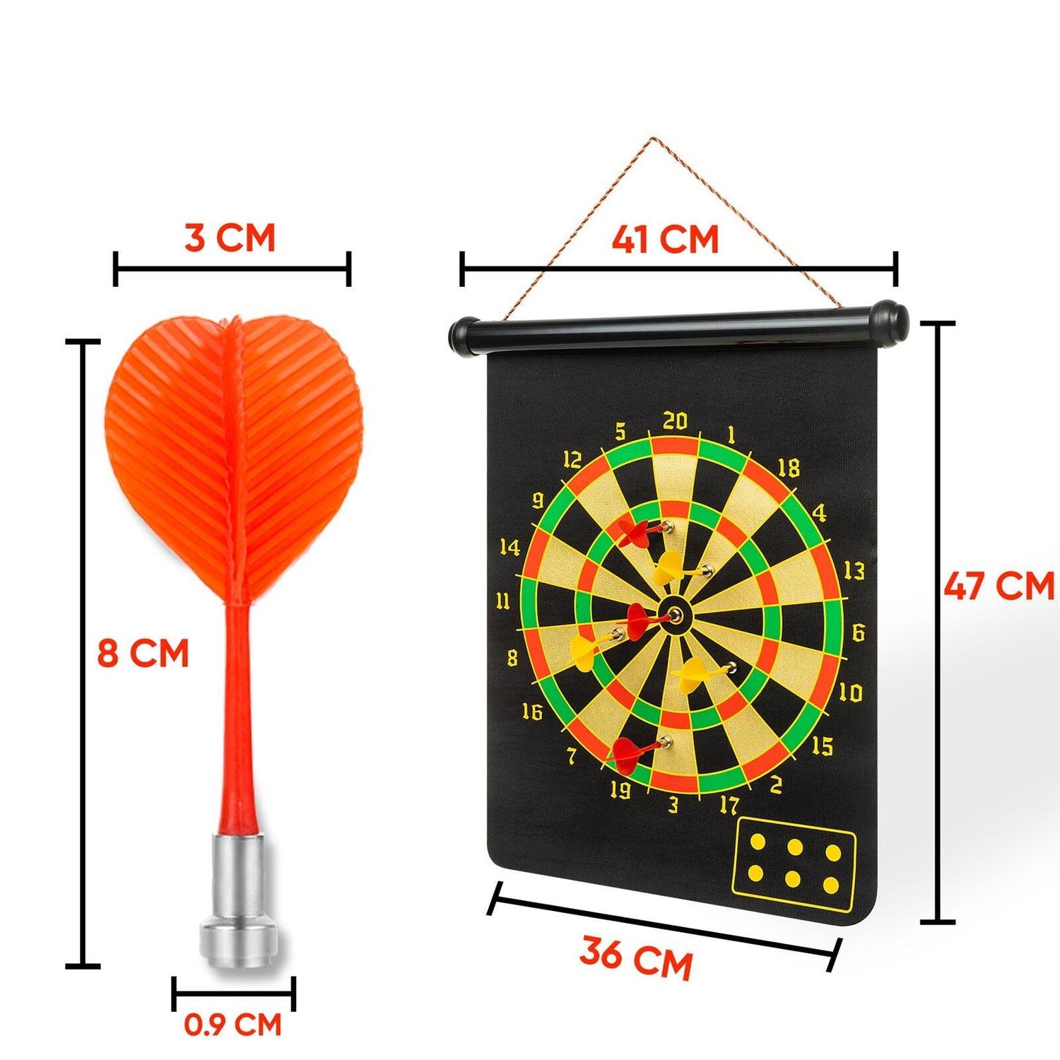 Best Dartboard UK - Magnetic Dartboard With 6x Safe Magnetic Darts - Maskura - Get Trendy, Get Fit