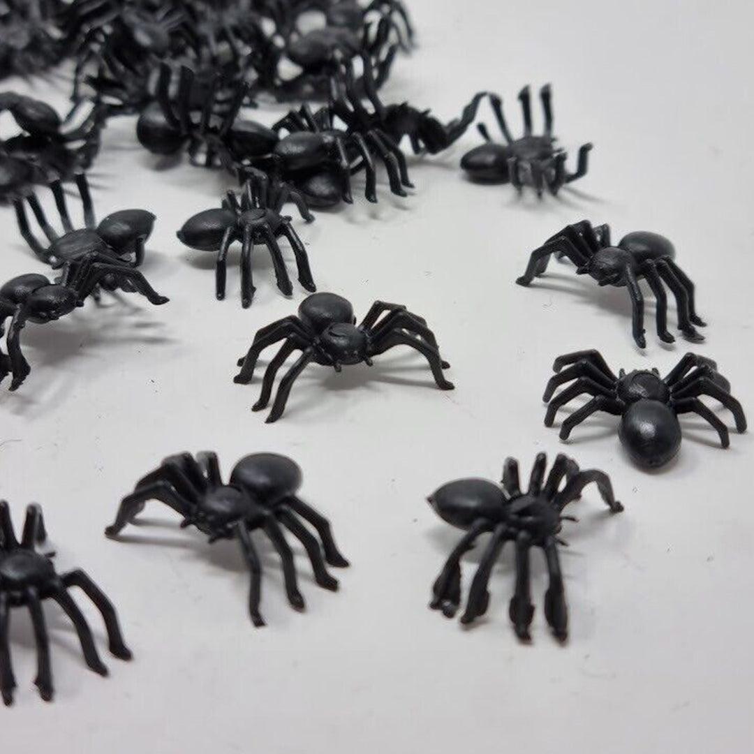 Spiders for Halloween - 70 X Mini Spiders Set Table setting Spider ...