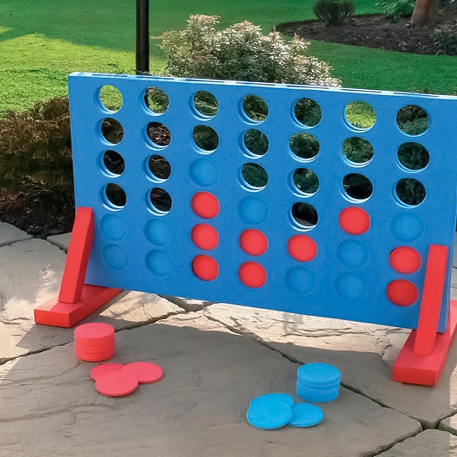 Giant Connect 4 Game: Fun and Engaging Indoor Entertainment