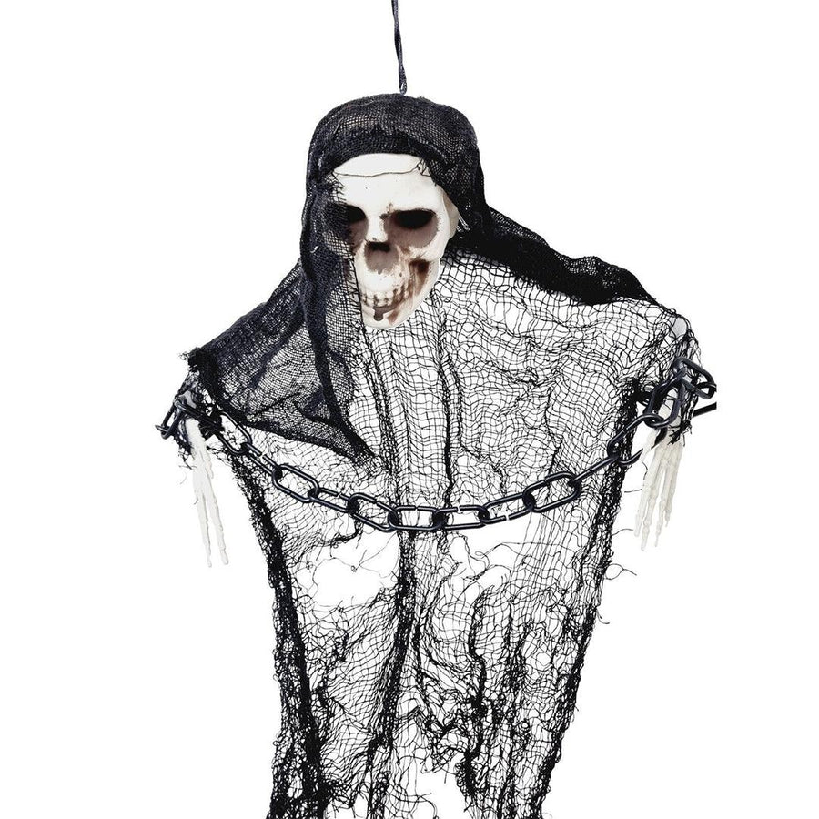 Halloween Decorations With Skeletons - 2x Chain SKELETON Horror Pirate ...