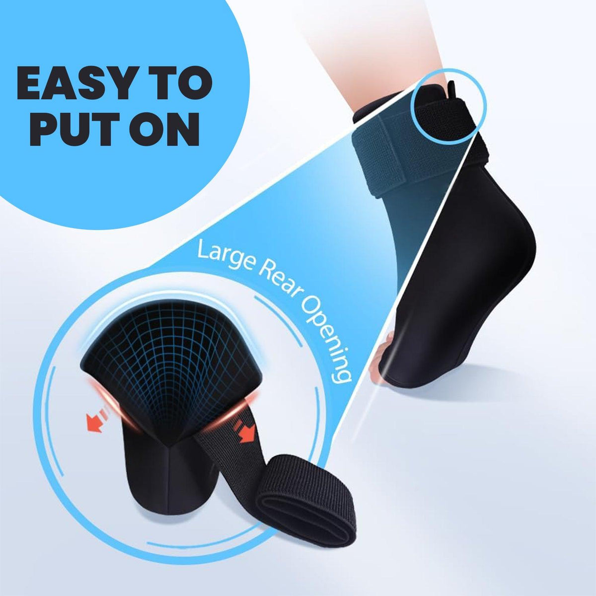 Ankle Ice Pack - Foot Ice Pack Wrap Ice Pack Wrap Hot Cold | Reusable ...