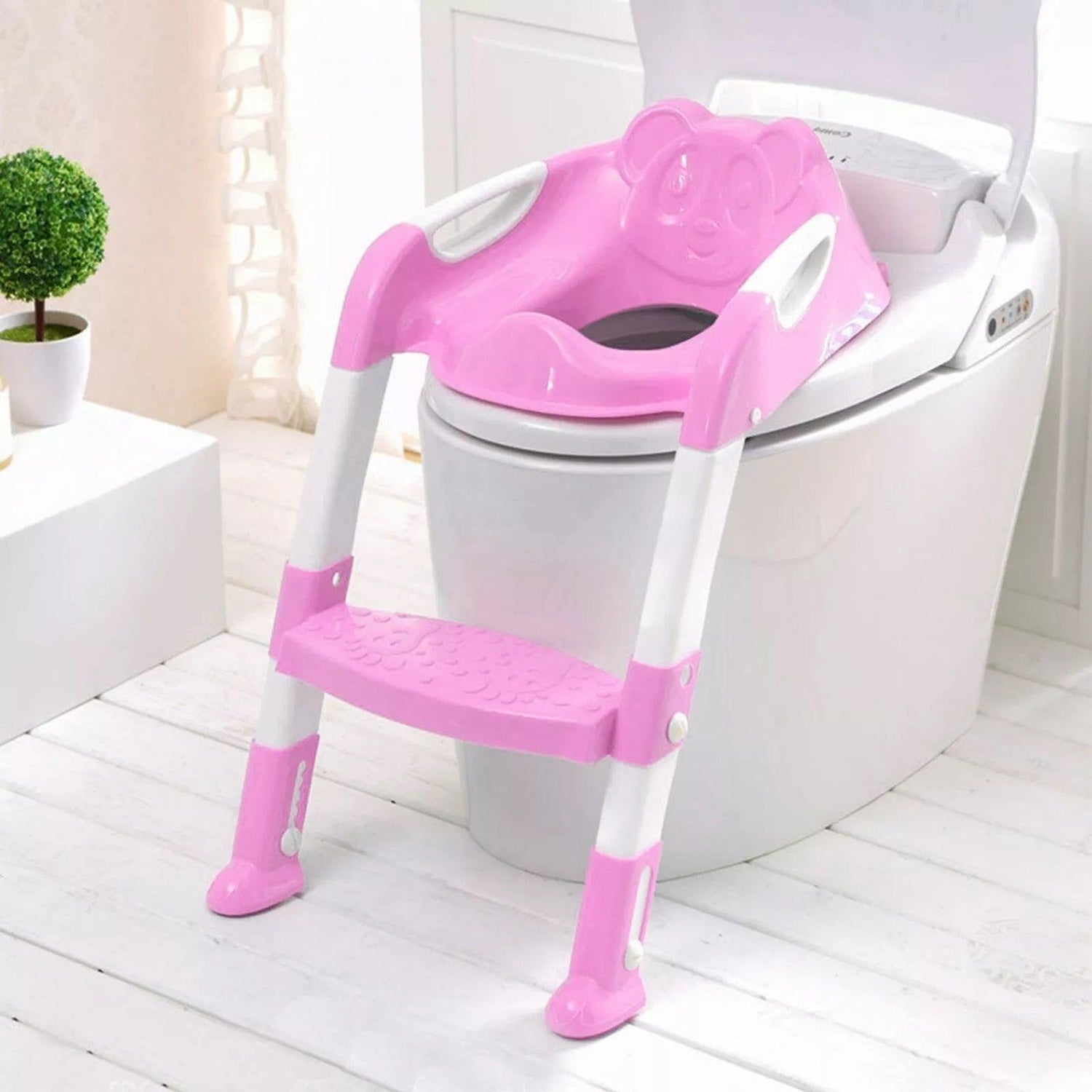 Potty Toilet Training Seat - Children Toilet Seat & Ladder Toddler ...