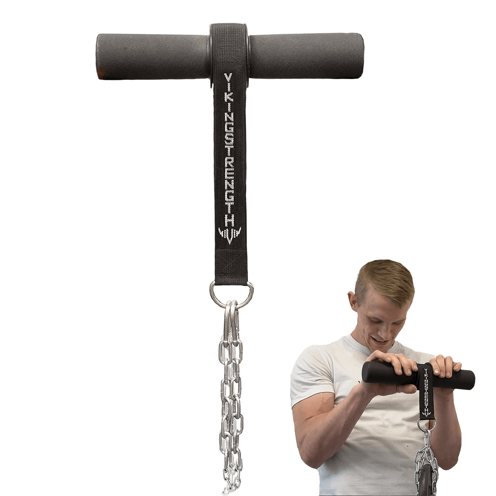 Wrist Roller Machine - Fat Thick Grips Wrist Roller Forearm Strength ...