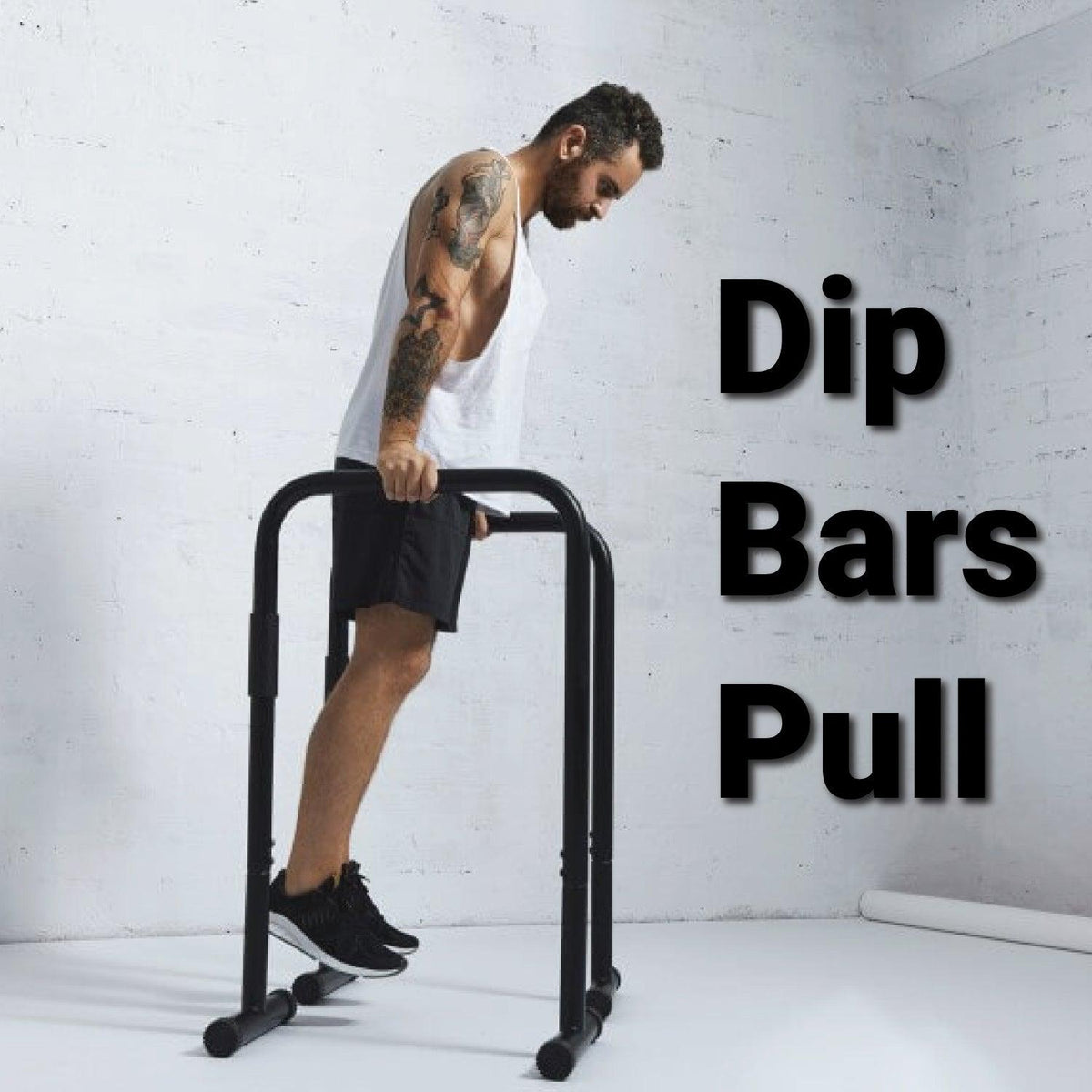 Adjustable Dip Bar - Pull Up Bars Parallel Heavy Duty Dip Bars | UK ...