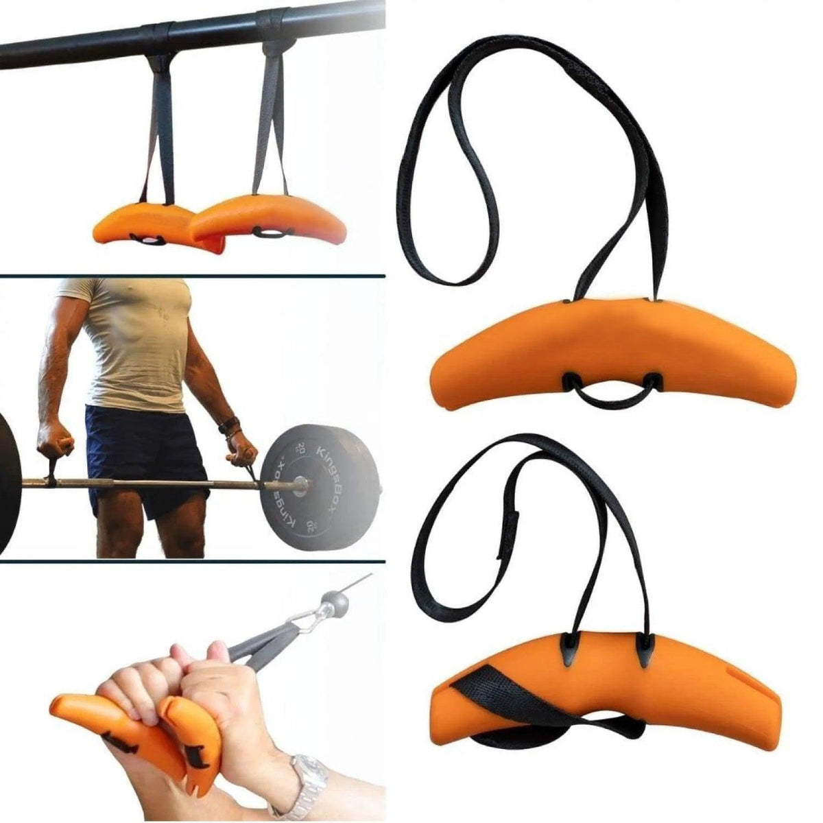 Attachable Dynamic Training Grip Or Pull Up Chinning Grip For Hand Sup ...
