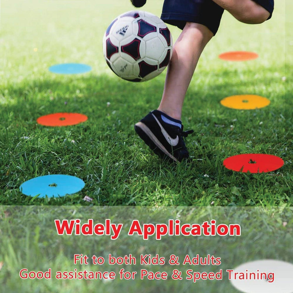 Flat Disc Markers - 1X10Pack Non-Slip Sports Markers | Shop Now ...