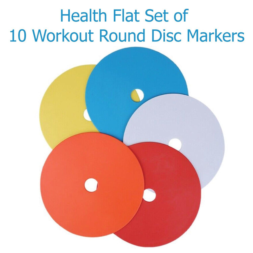 Flat Disc Markers - 1X10Pack Non-Slip Sports Markers | Shop Now ...