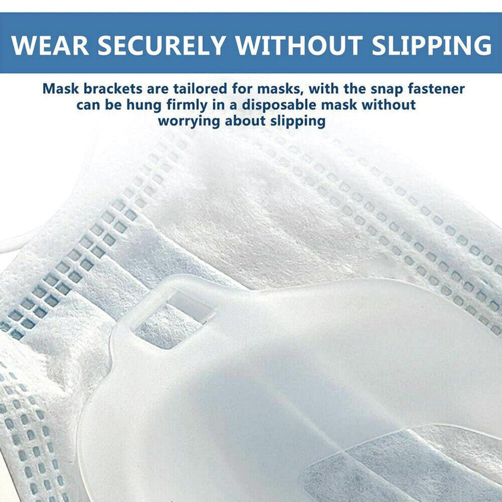 Face Mask Bracket - Lipstick Protector, Face Guard, Mask Holder ...