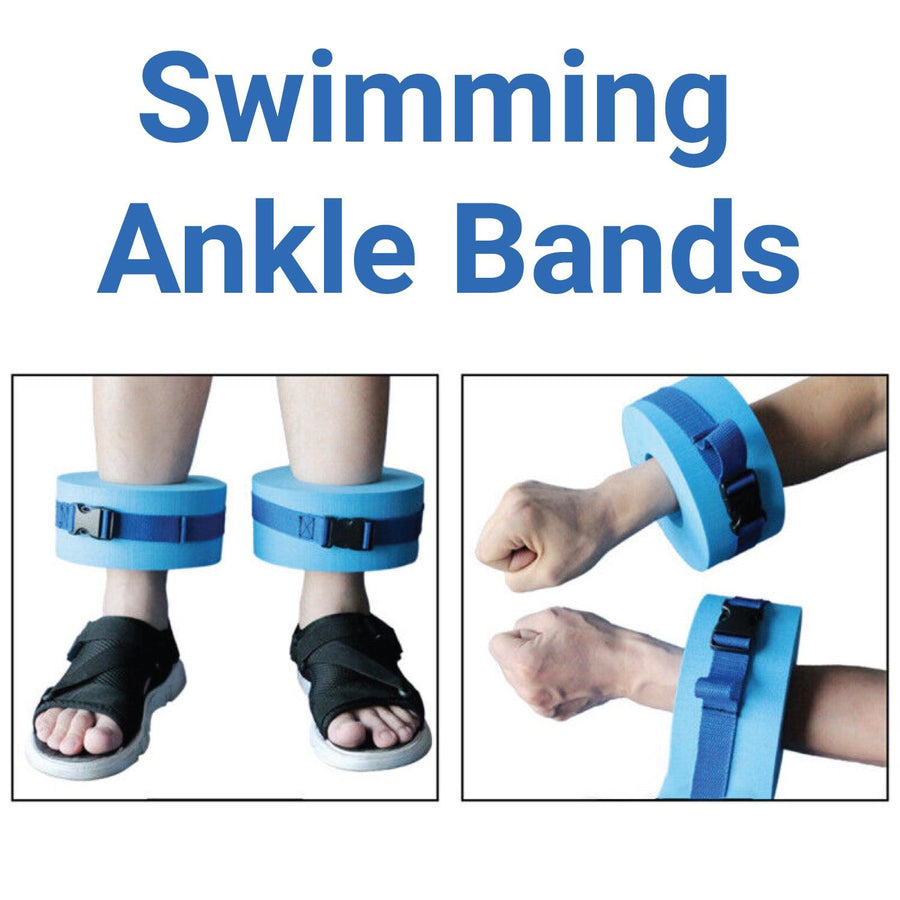 Pulling Ankle Strap Swimming - Swimming Ankle Bands, Set of 2 Foam