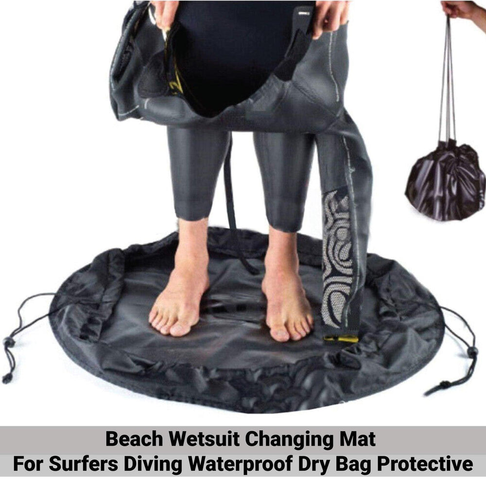 Wetsuit Changing Mat - Waterproof Portable Surf Diving Beach